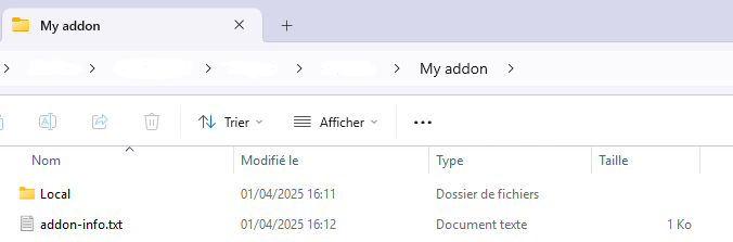 Add-ons: how to create the installer file | Dynamita Wiki